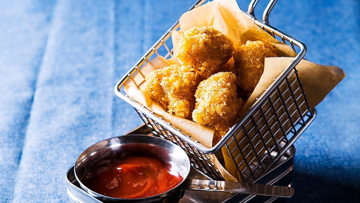 Recept na vegetariánské nugety z květáku
